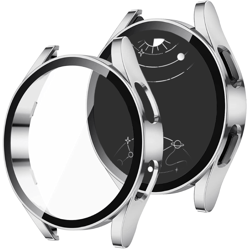 Ceu Shockproof Galaxy Watch Case With Screen Protector For Watch4 and ...